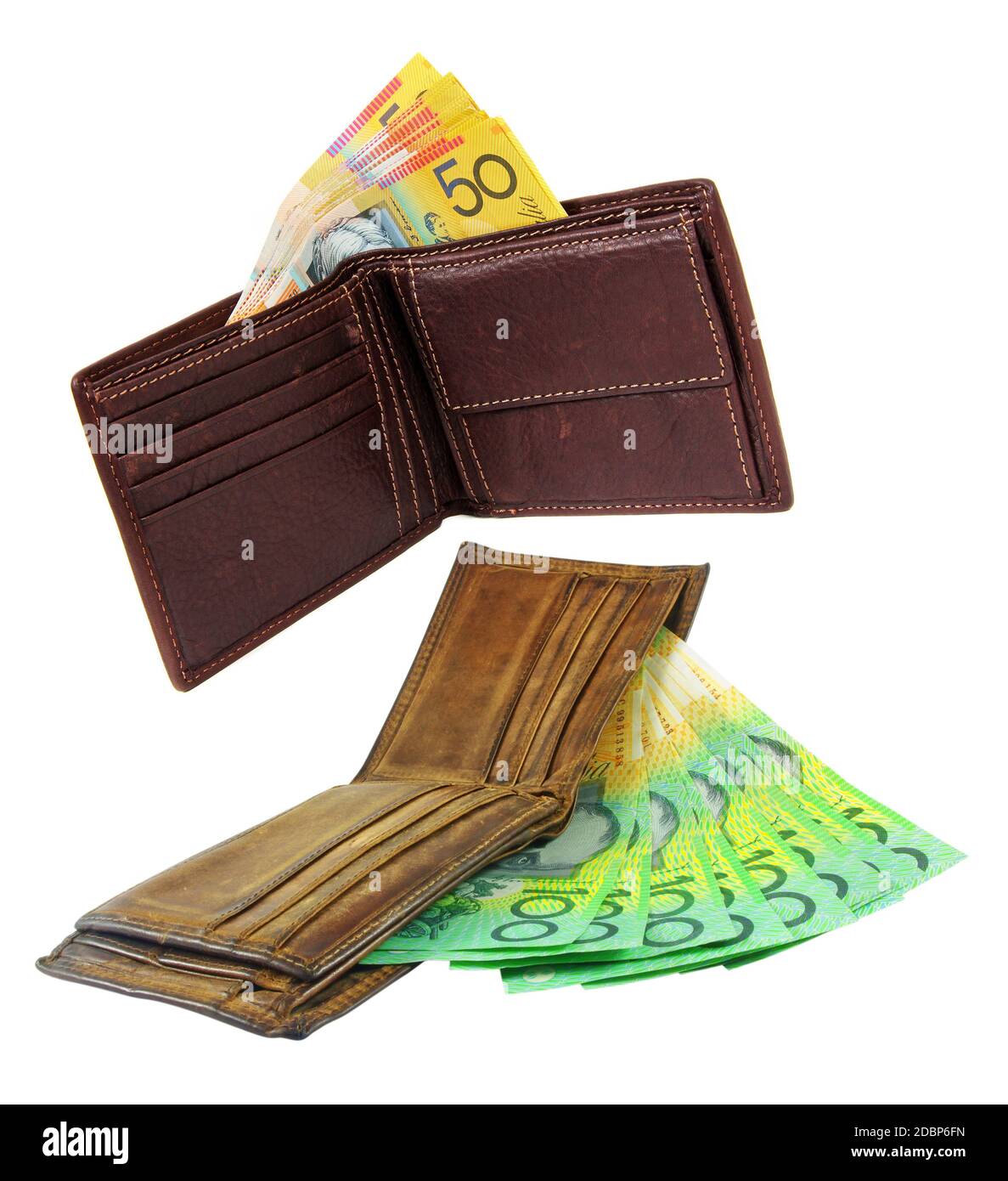 Australian fifty dollar bill Cut Out Stock Images & Pictures - Alamy