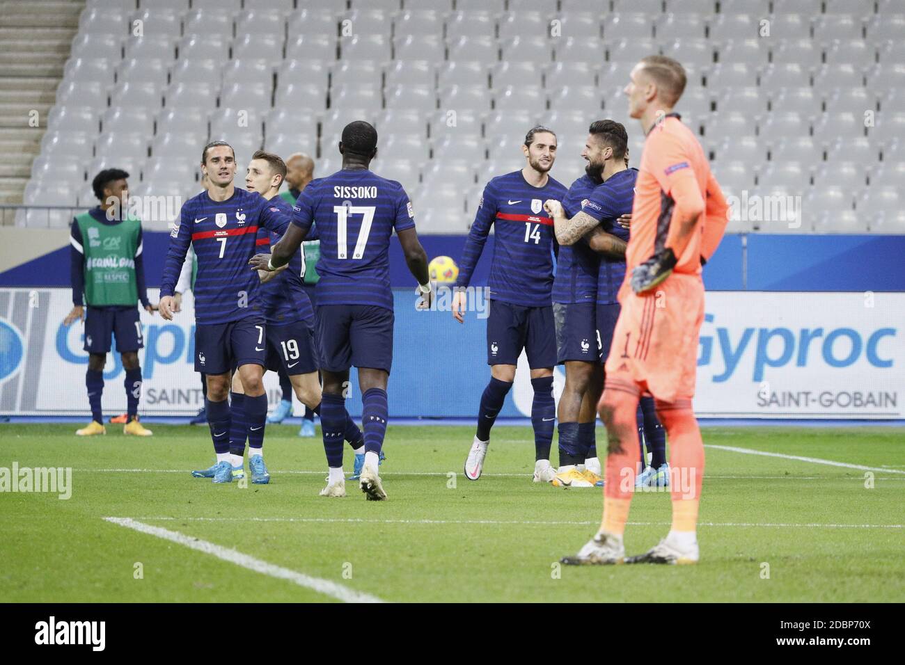 Kylian mbappé goal celebration hi-res stock photography and images - Alamy