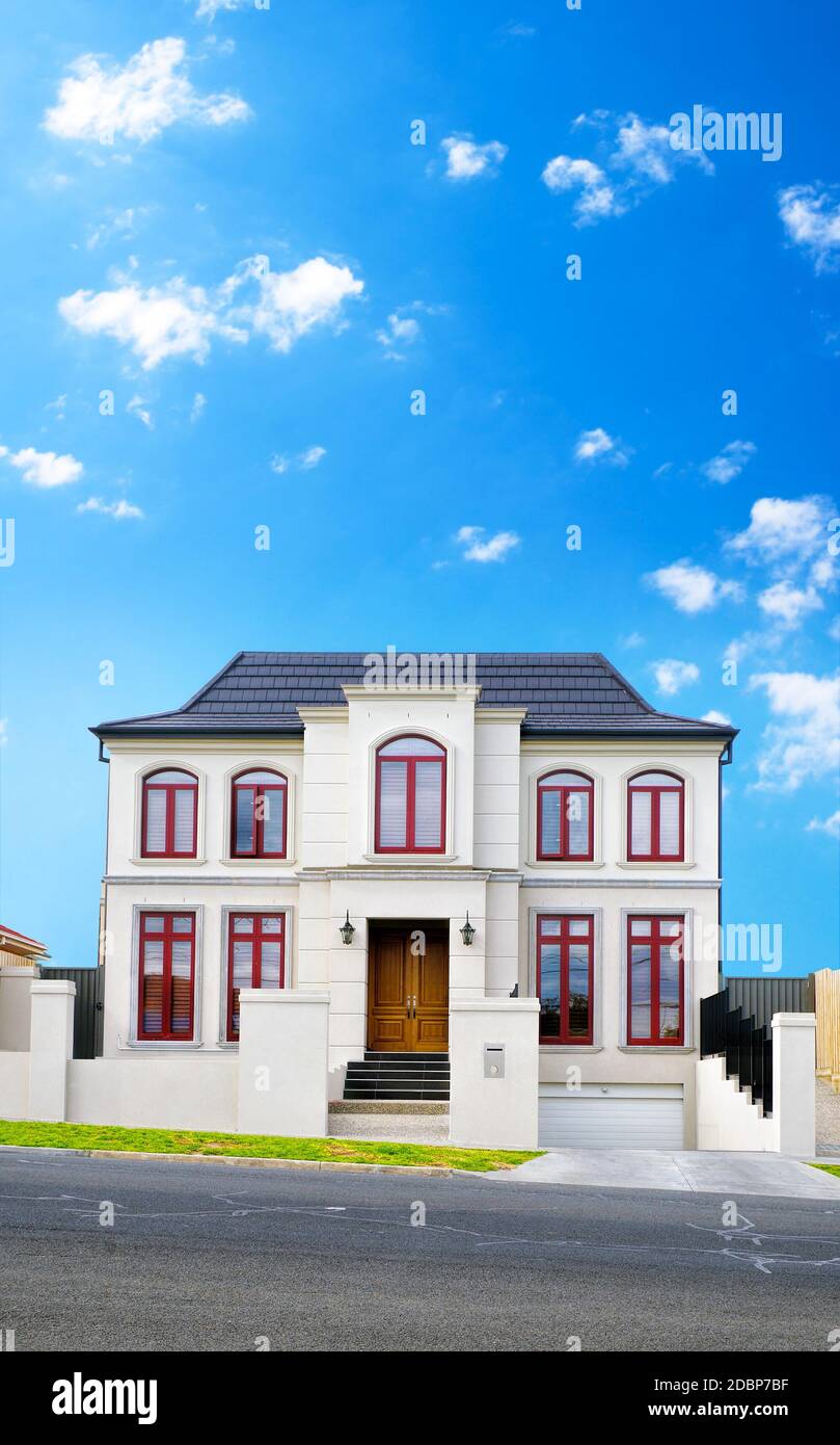 Typical australian house hi-res stock photography and images - Alamy