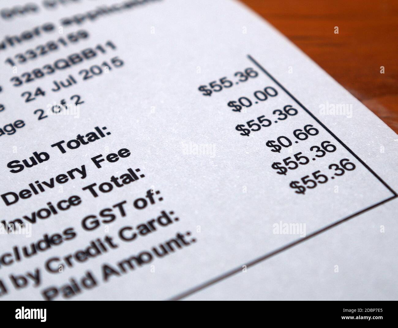Supermarket invoice hi-res stock photography and images - Alamy