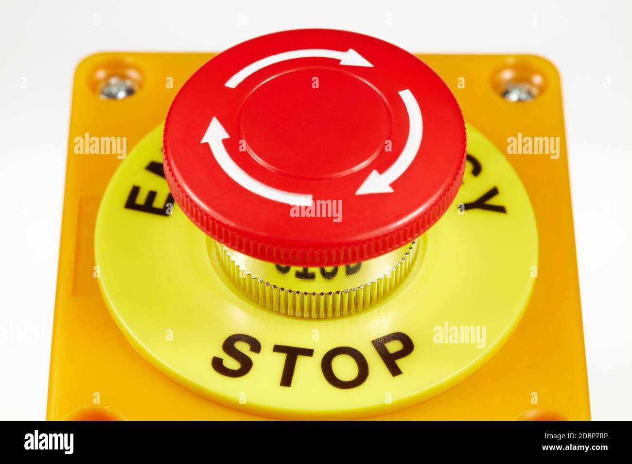 Machine emergency stop button hi-res stock photography and images - Alamy