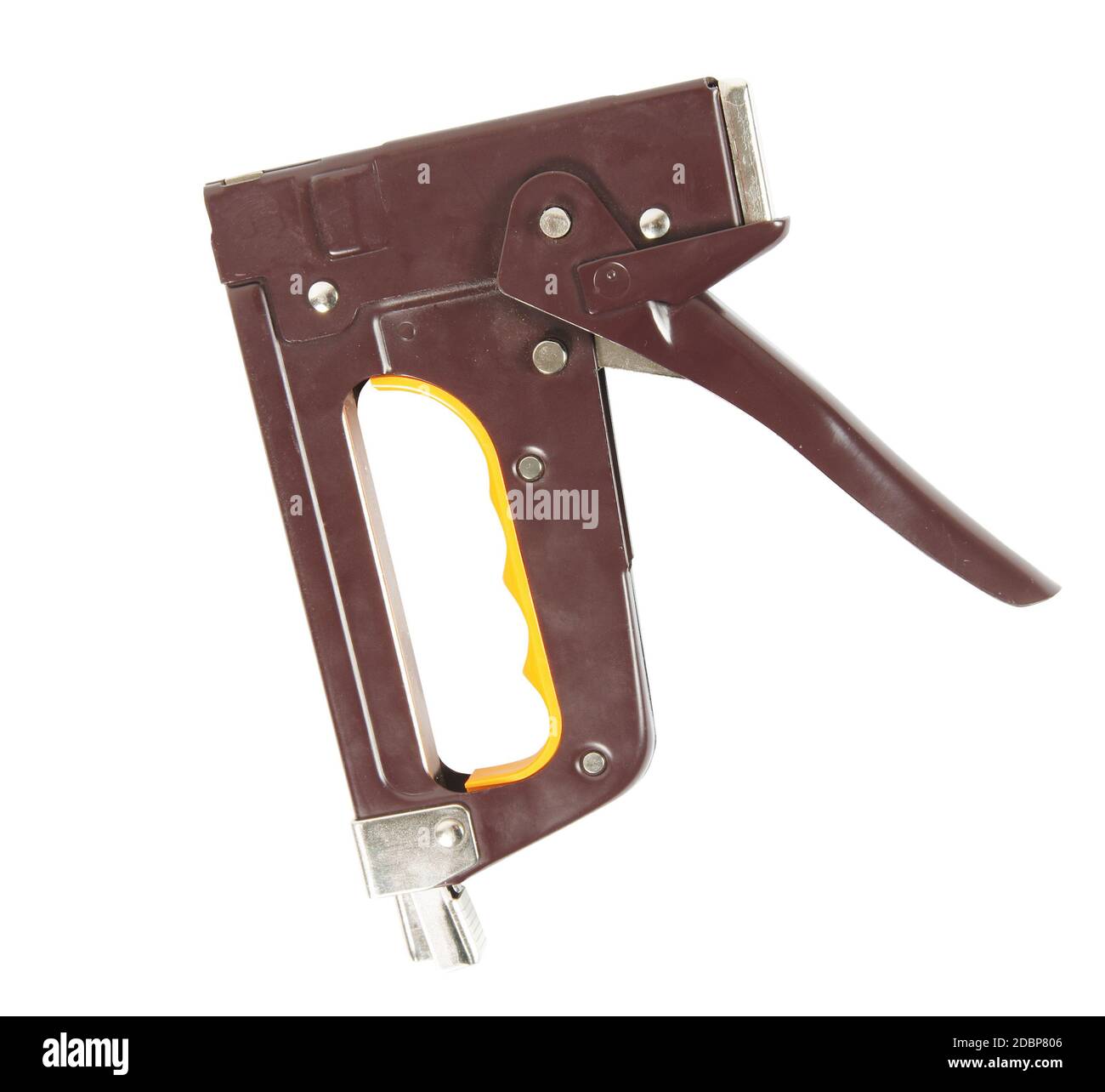 automatic stapler on the white Stock Photo - Alamy