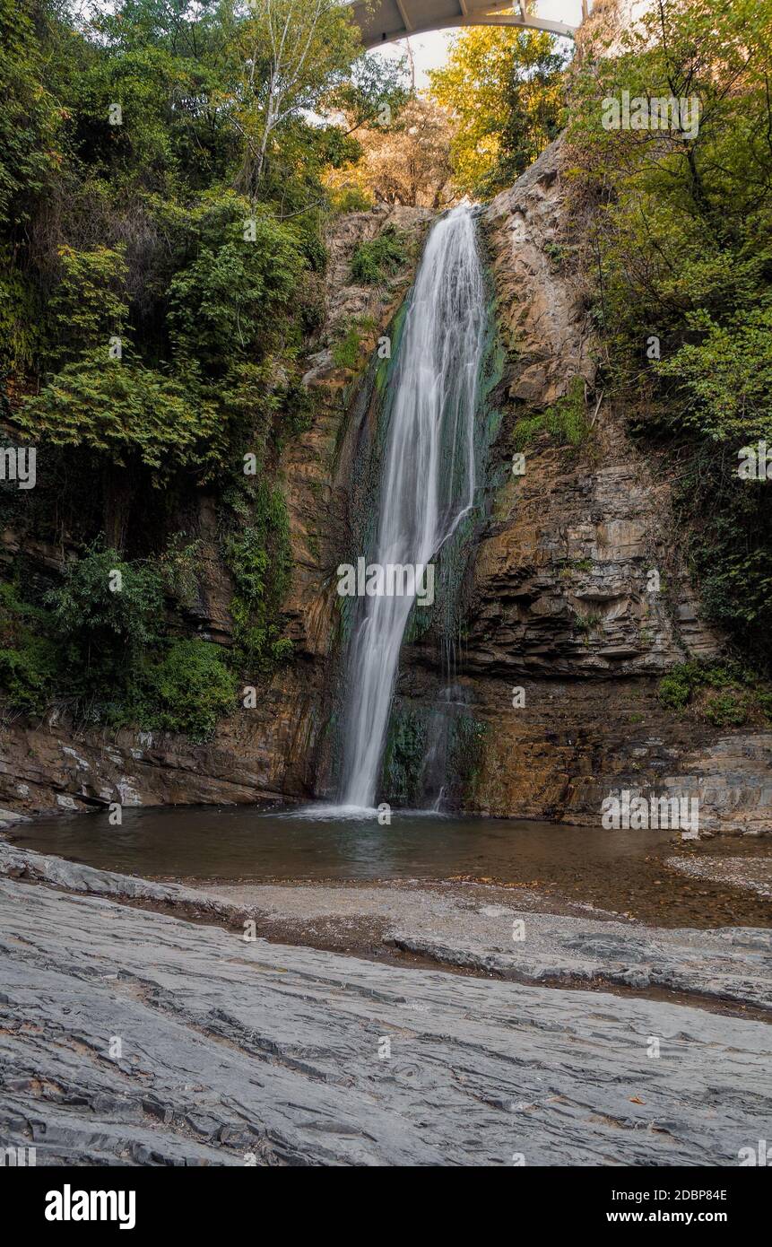 waterfalls in Botanical Gardens.Tbilisi.Georgia Stock Photo - Alamy