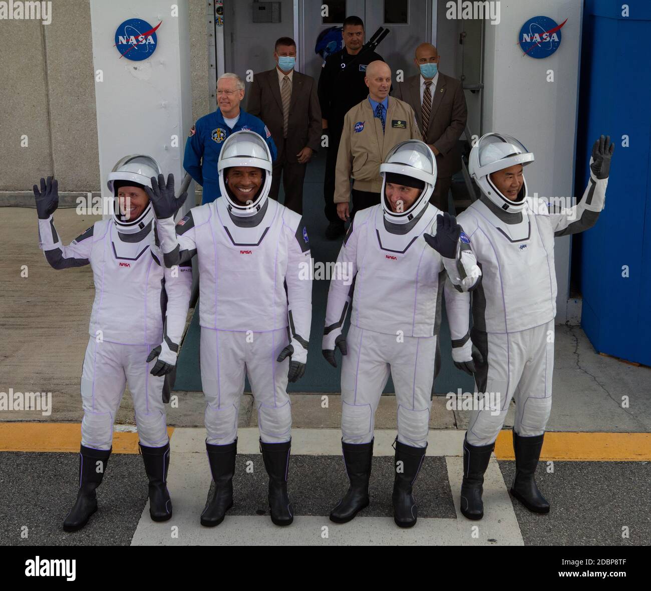 Astronauts wearing suits hi-res stock photography and images - Alamy