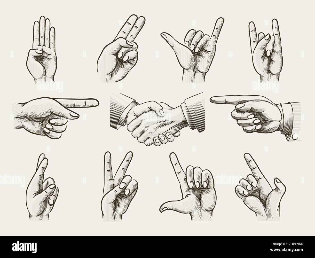 Peace Hand Gestures