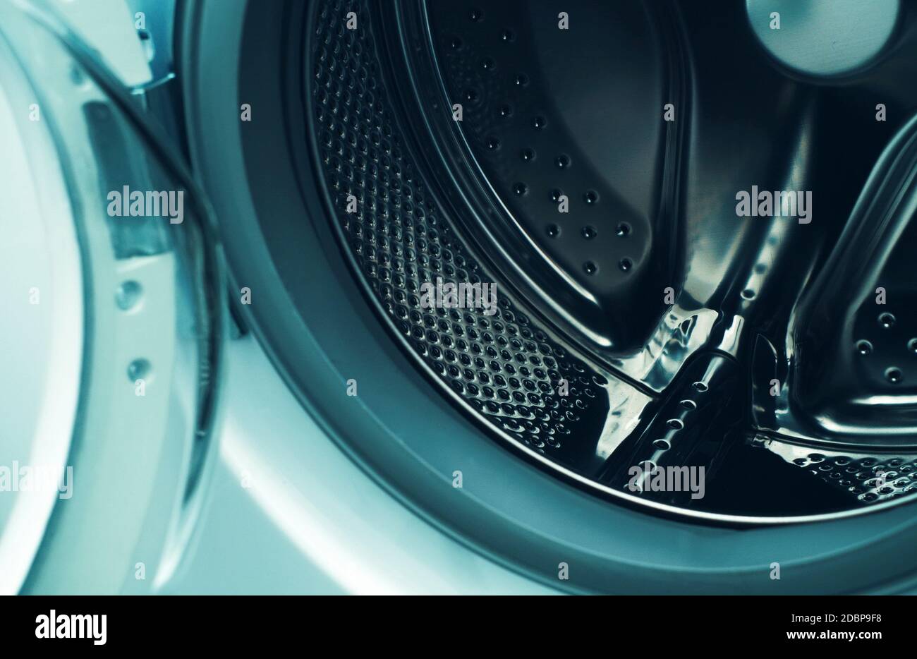 inside washing machine macro shot Stock Photo - Alamy