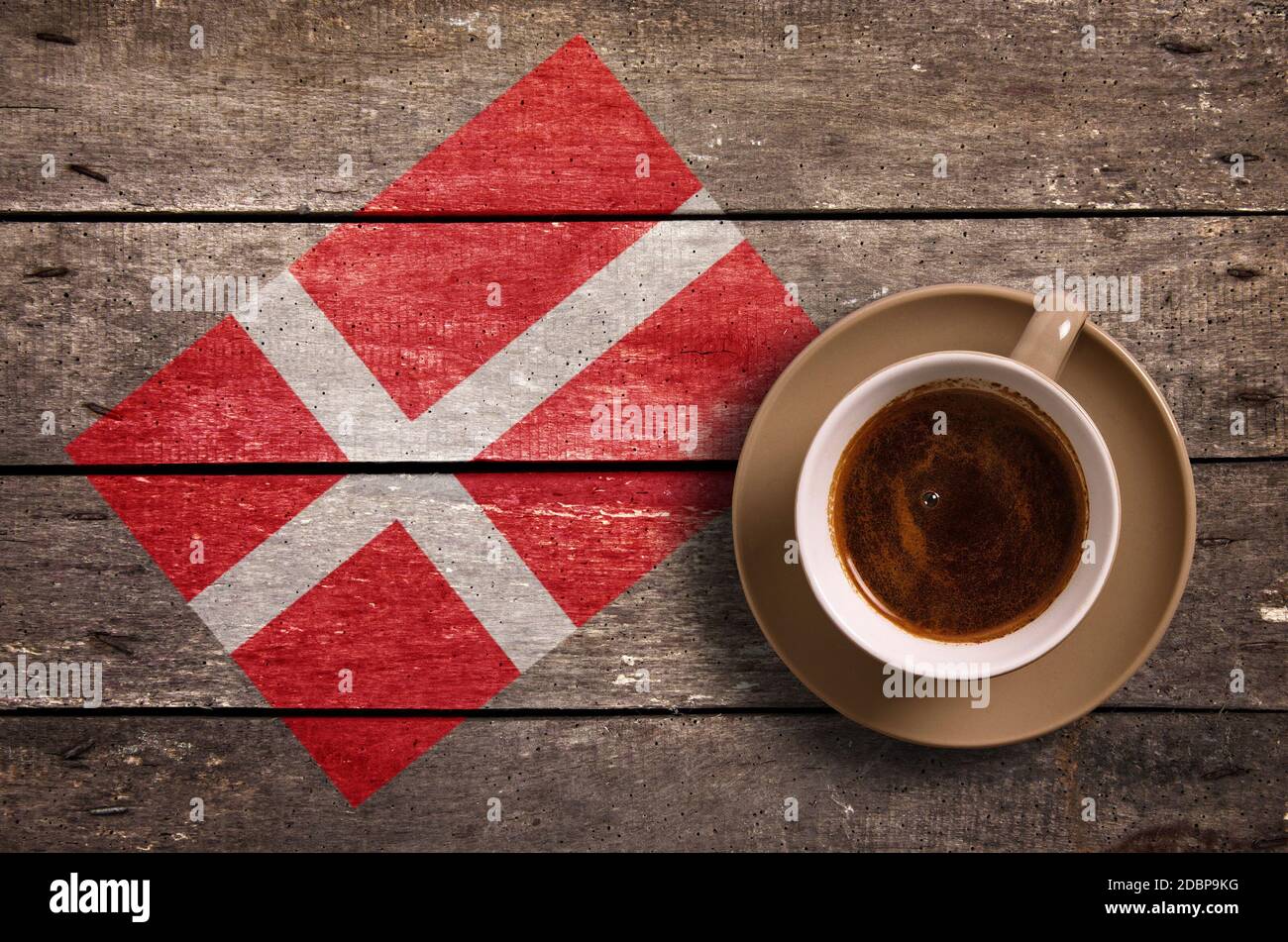 Denmark food flag hi-res stock photography and images - Alamy