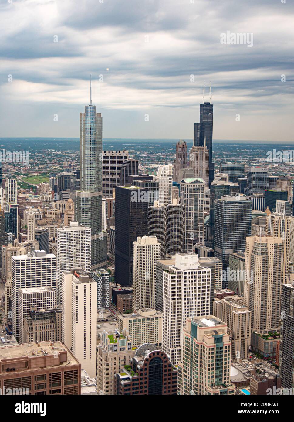 Chicago from above - amazing aerial view - CHICAGO, ILLINOIS - JUNE 11 ...