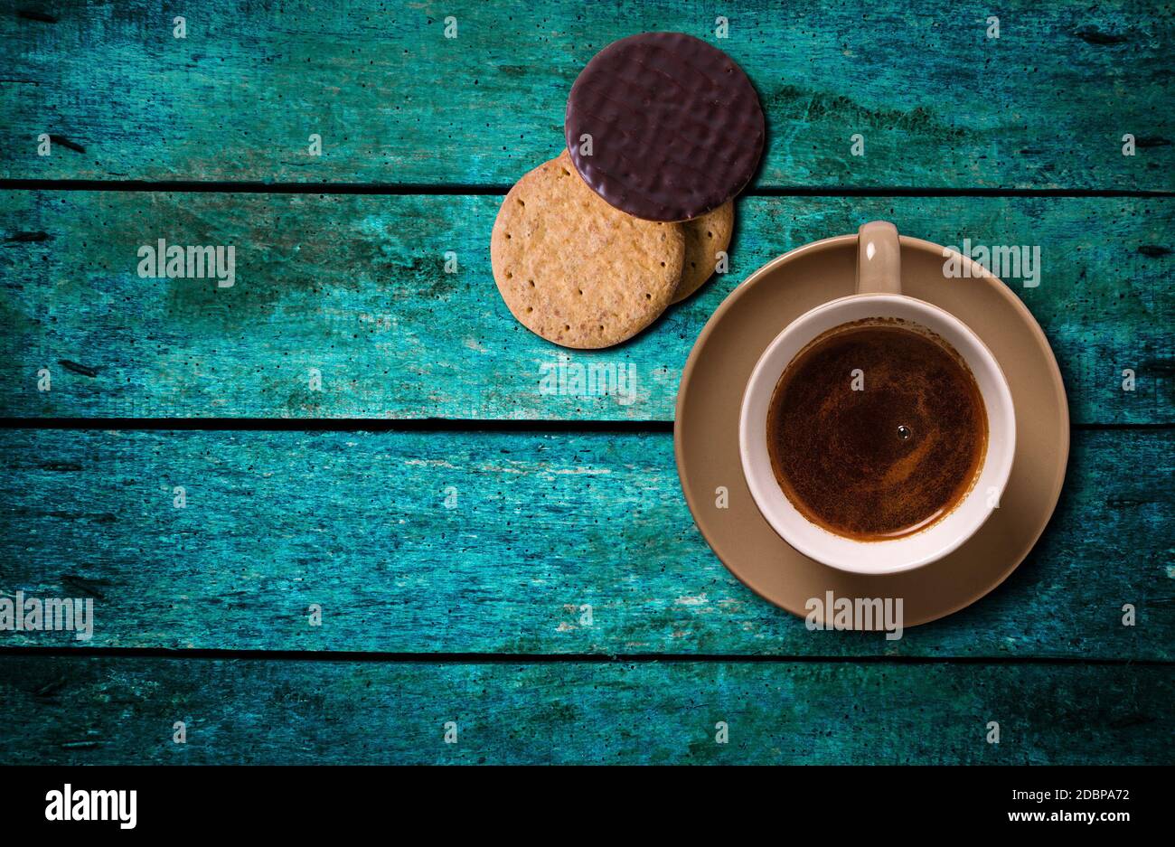 coffee cup on the table Stock Photo - Alamy