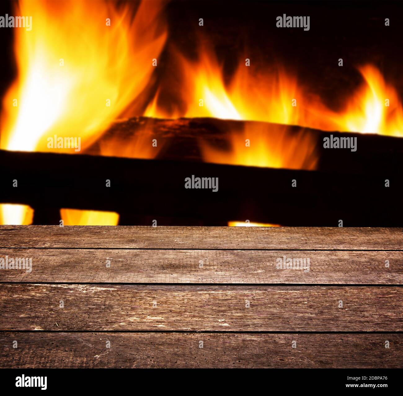 abstract fireplace with wood texture Stock Photo - Alamy