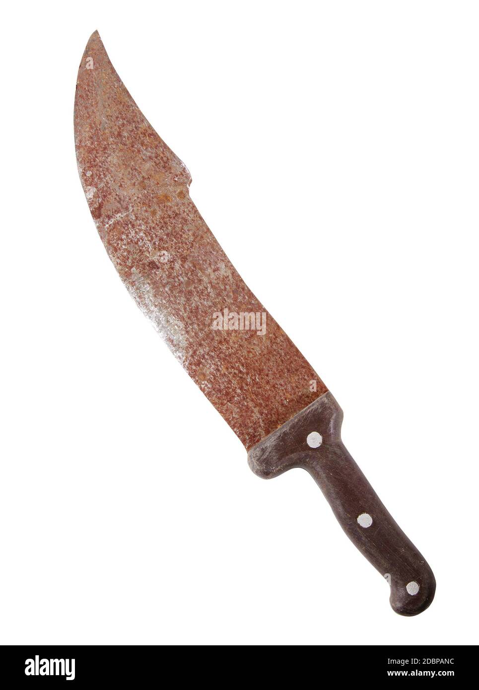 old rusty metal knife closeup Stock Photo - Alamy