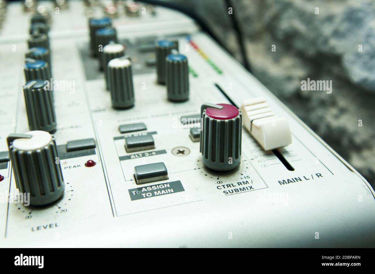 Dirty music equalizer hi-res stock photography and images - Alamy