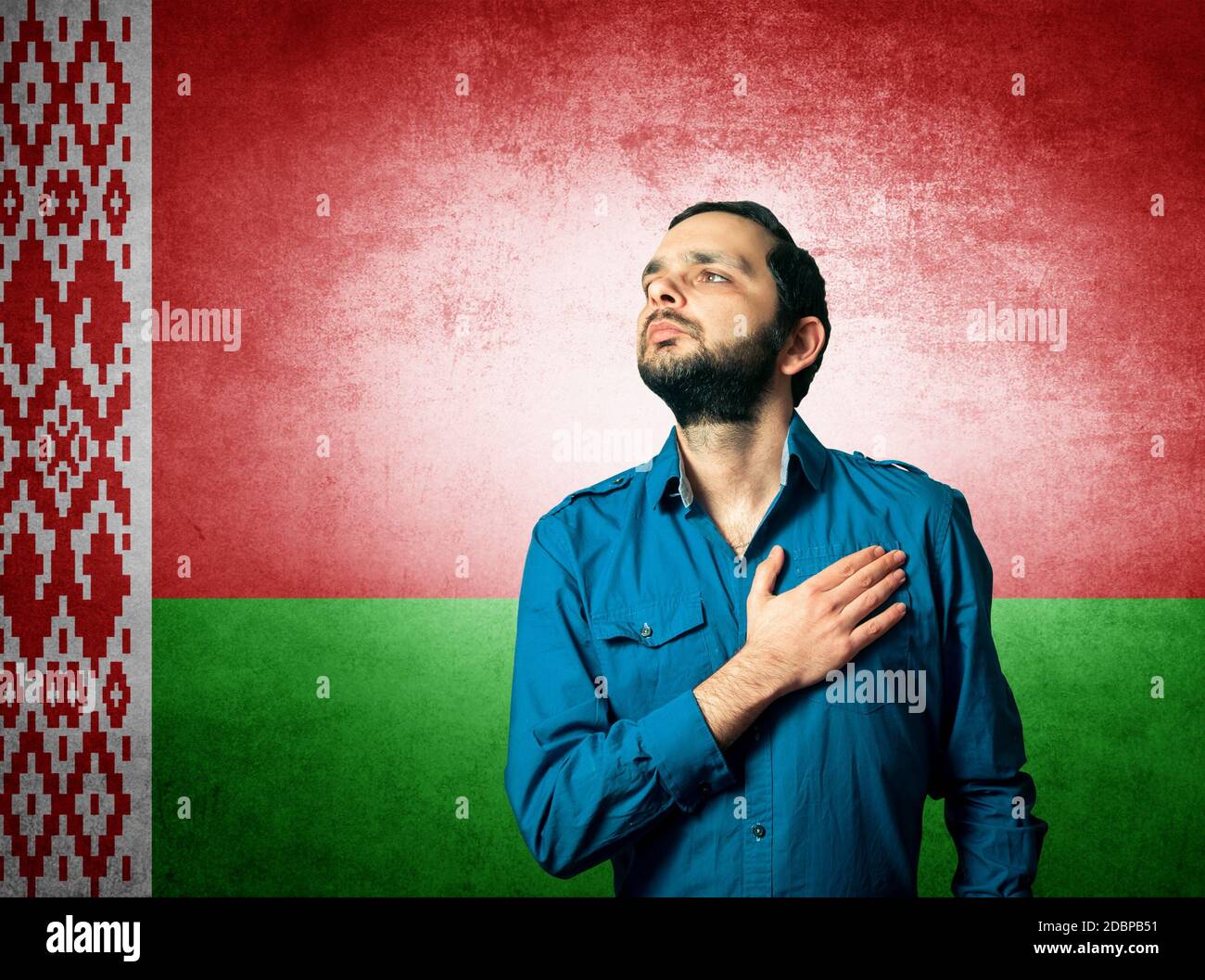 patriot man standing closeup portrait Stock Photo - Alamy