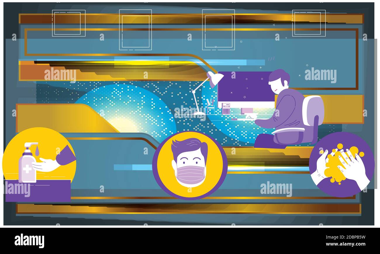 stay safe, stay home, work from home and wash your hands regularly ...