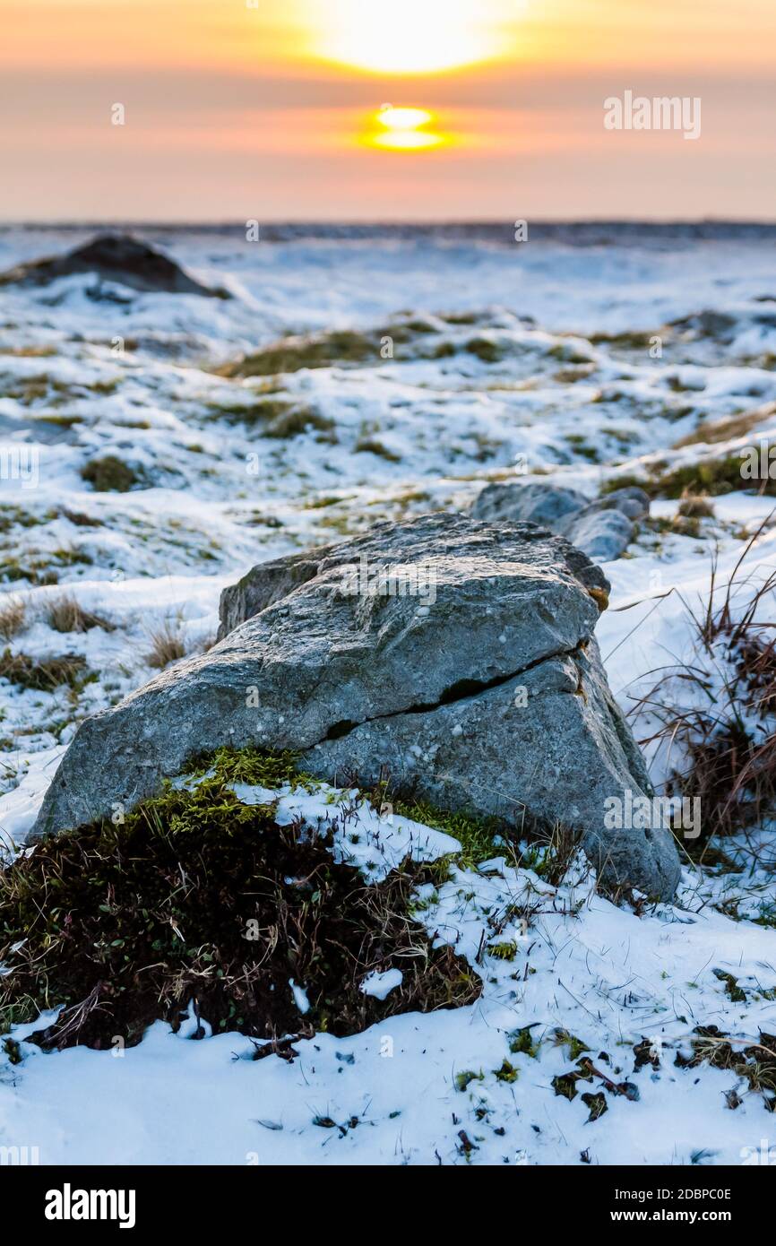 Barren Winter Landscape Stock Photo - Alamy