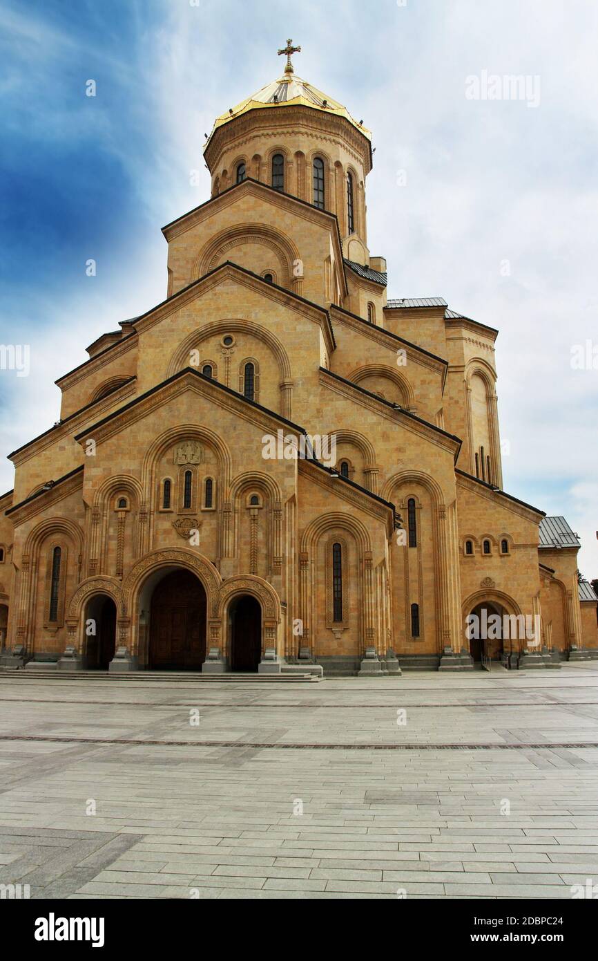 Holy Trinity church in Tbilisi.Georgia Stock Photo - Alamy