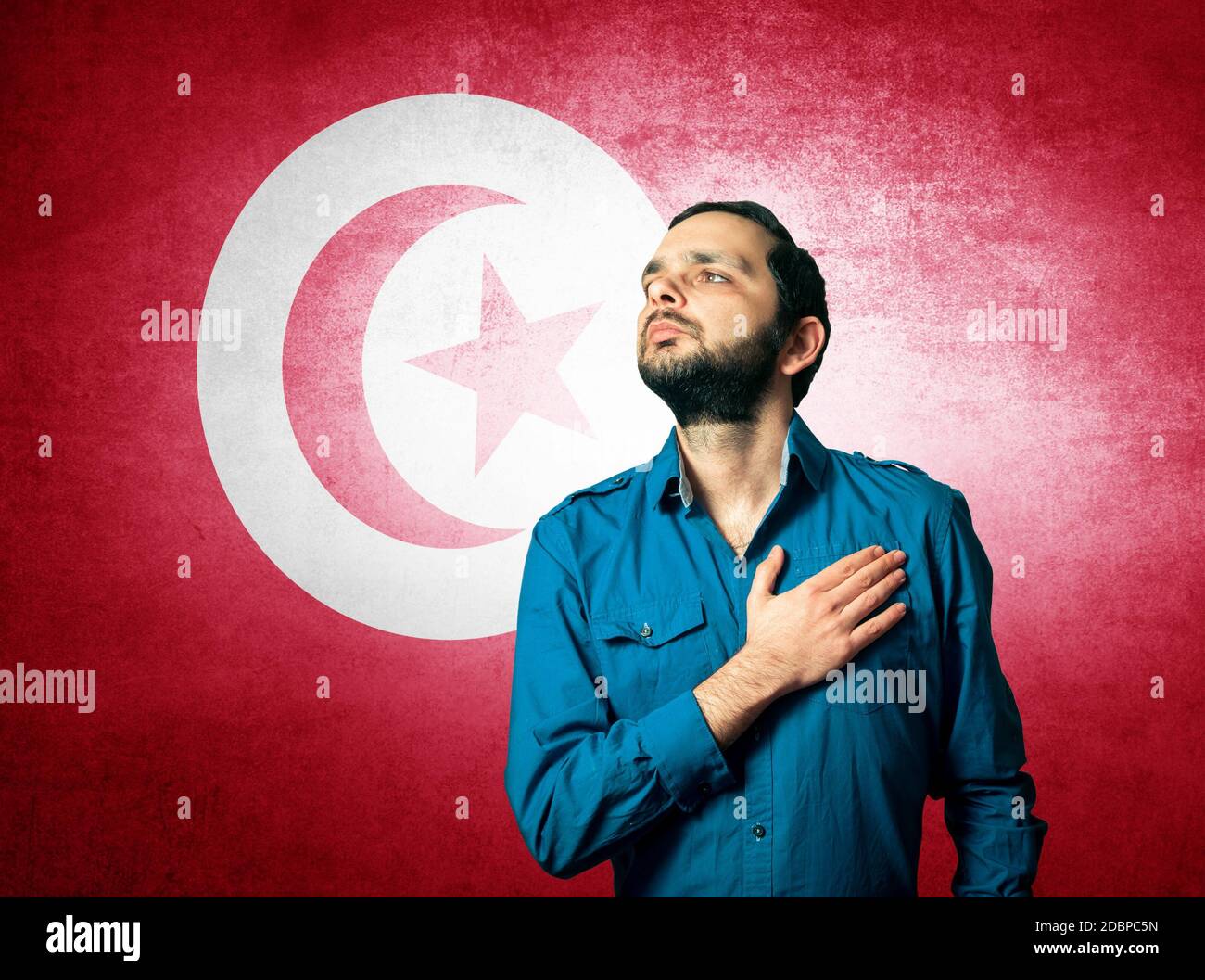 patriot man standing closeup portrait Stock Photo - Alamy
