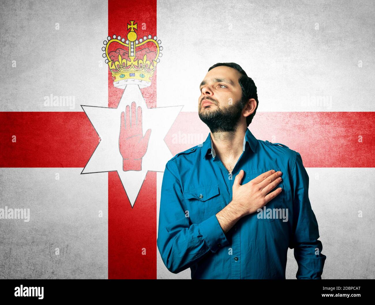 patriot man standing closeup portrait Stock Photo - Alamy