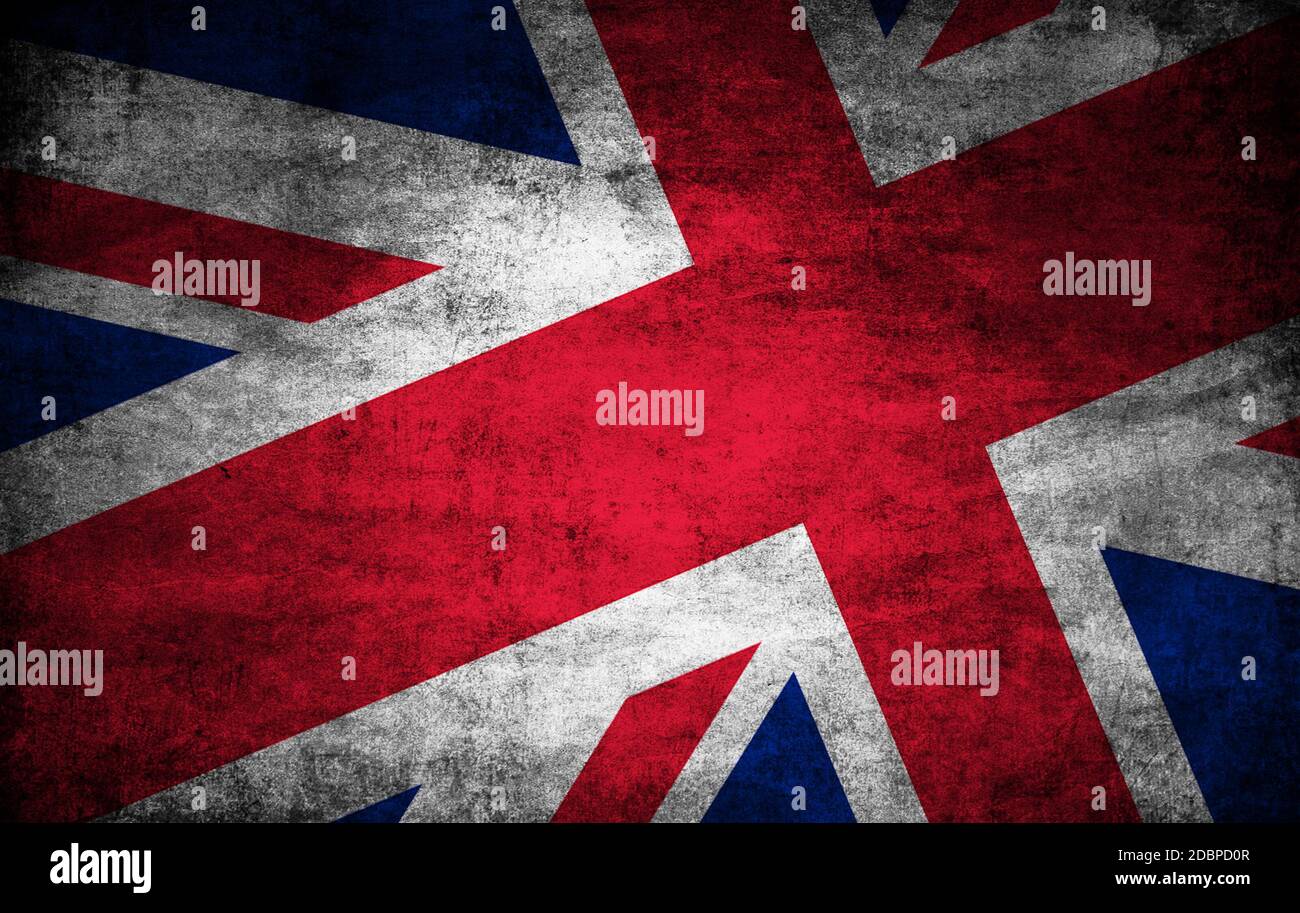 United Kingdom dark flag texture Stock Photo - Alamy
