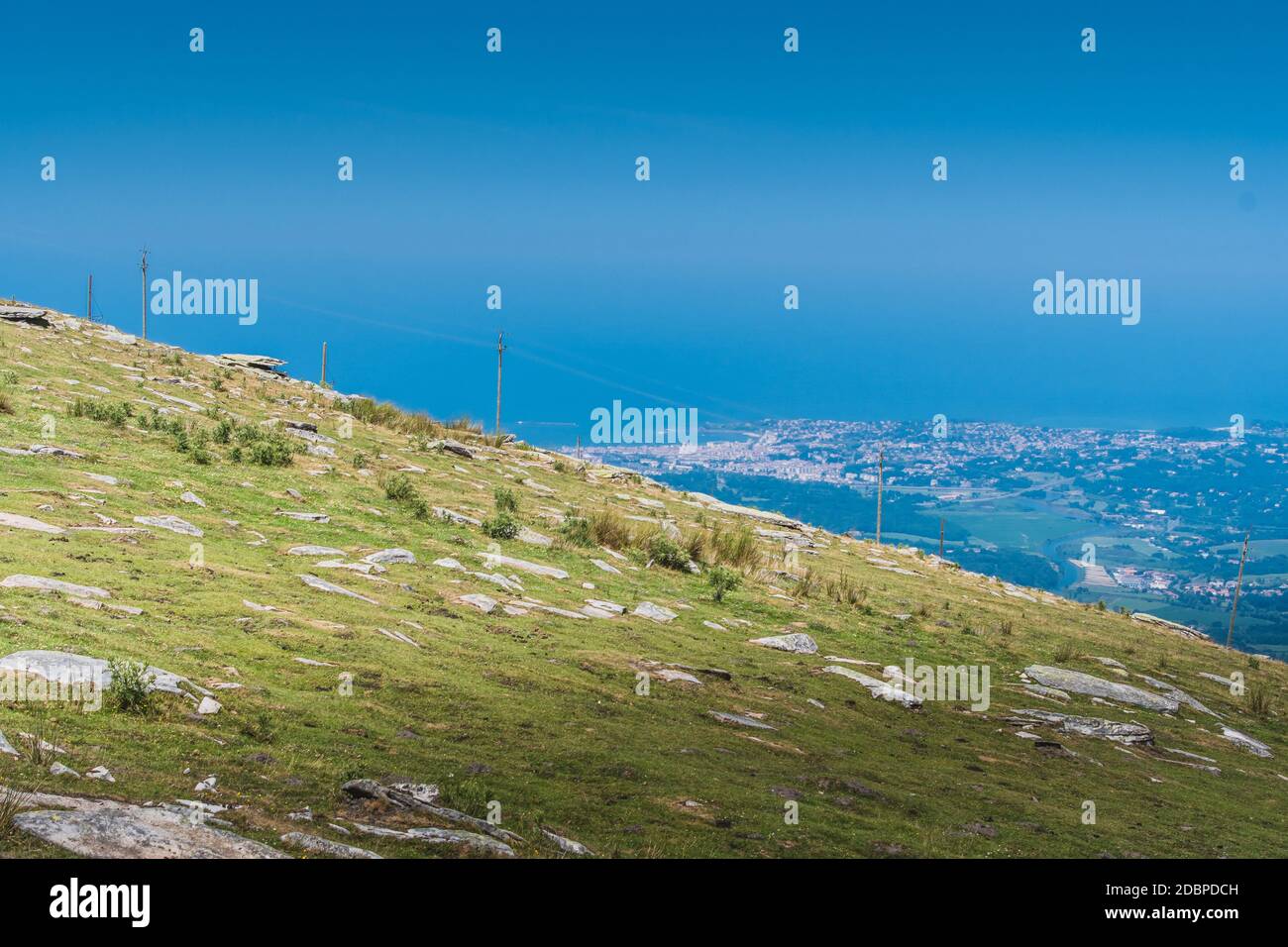 The Rhune mountain in the Pyrenees-Atlantique in France Stock Photo - Alamy