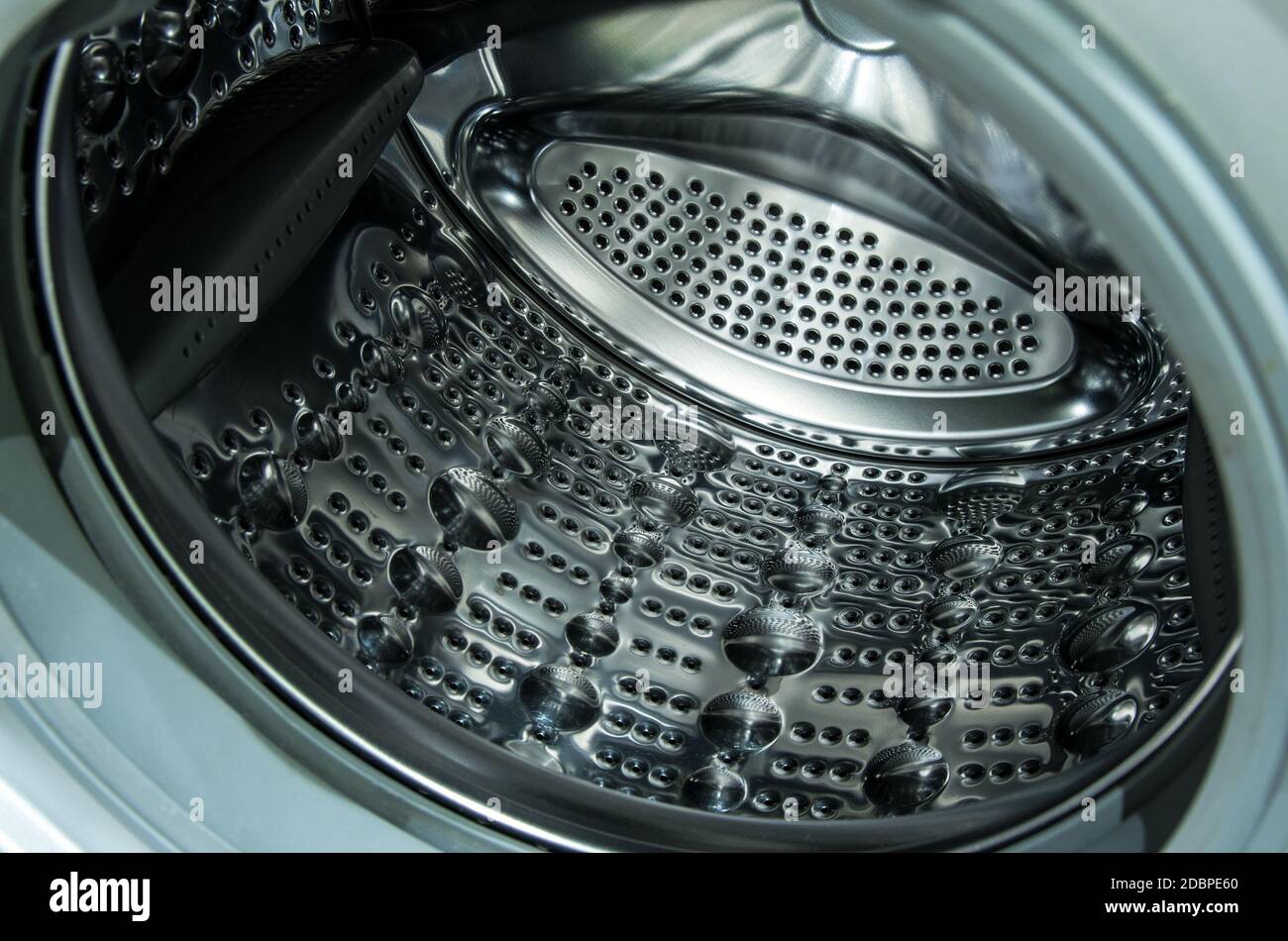 Details of the washing machine Stock Photo - Alamy