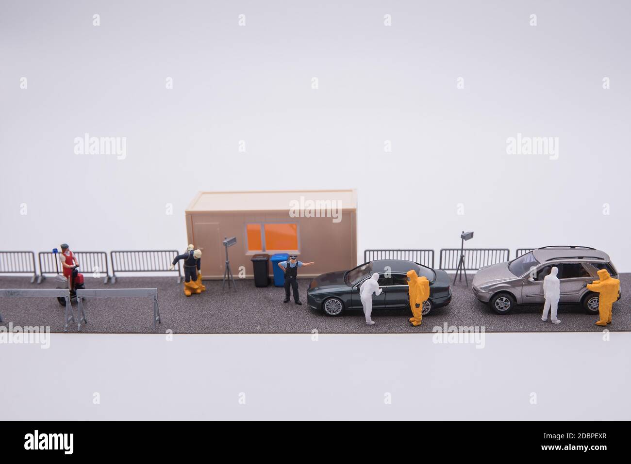 Mobile corona test station hi-res stock photography and images - Alamy