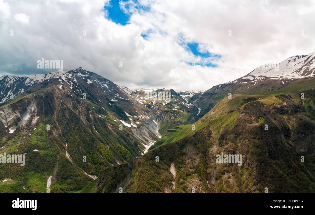 Beautiful mountains in Georgia Stock Photo - Alamy