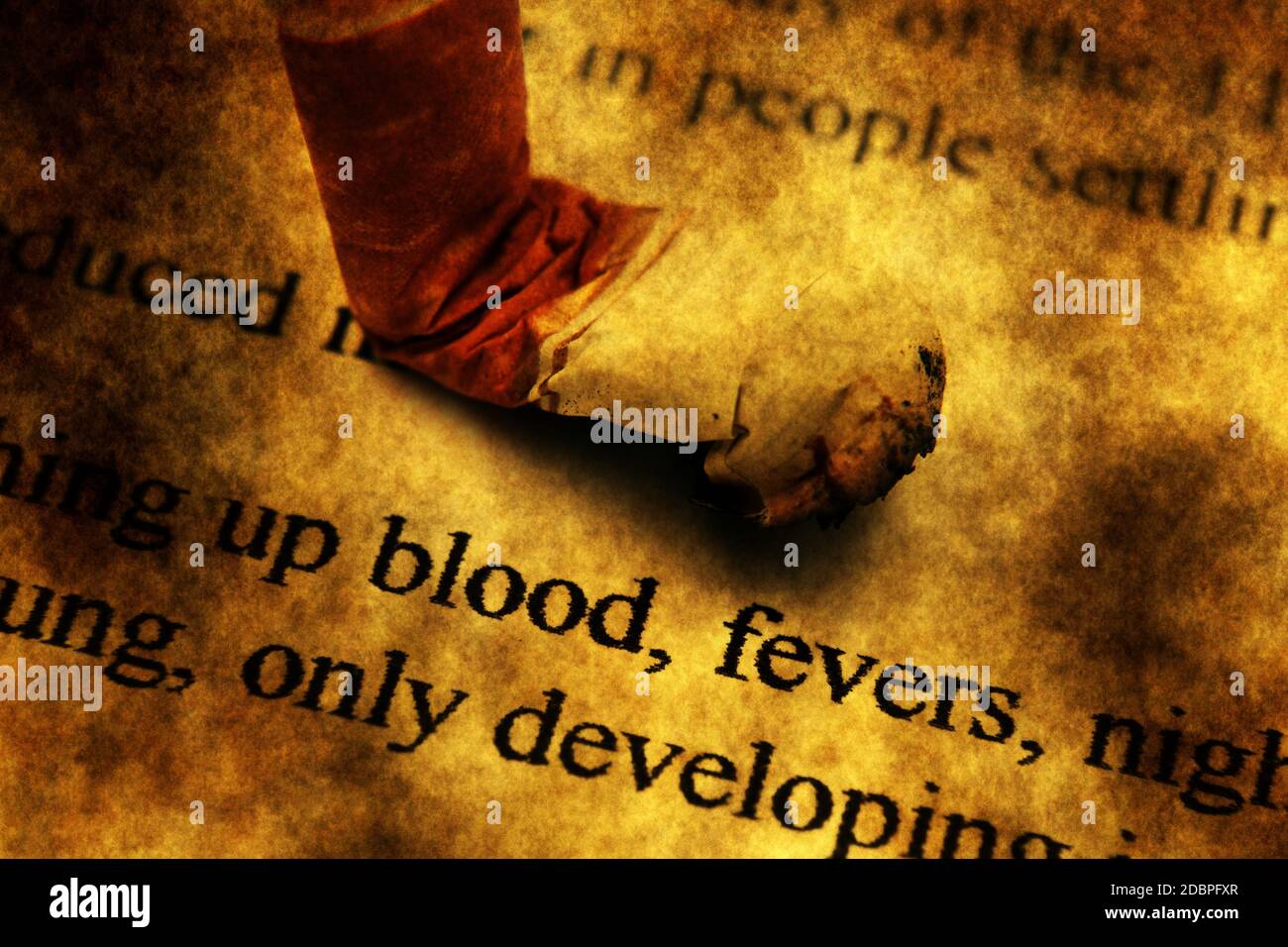 Grunge skeleton smoking design hi-res stock photography and images - Alamy