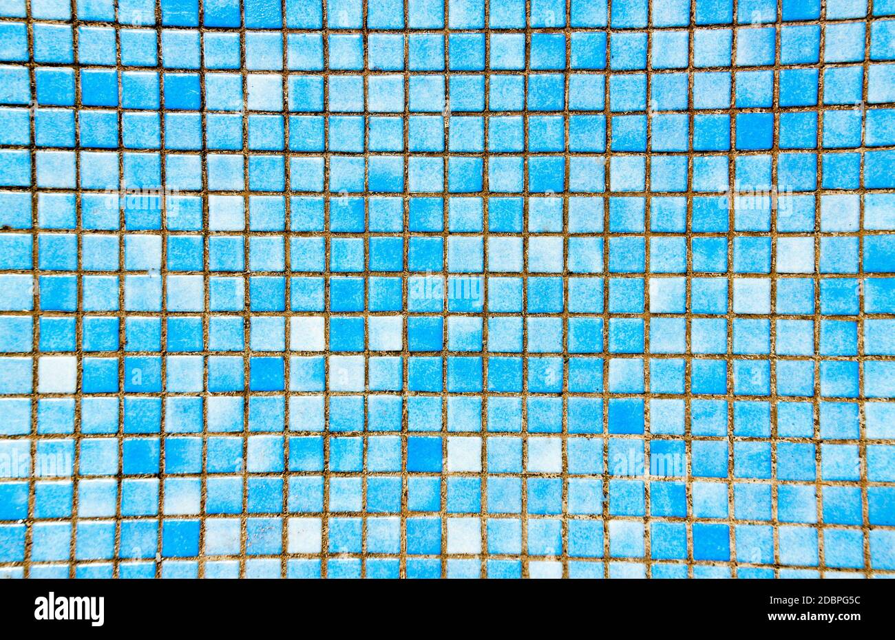 Abstract blue tiles background Stock Photo - Alamy