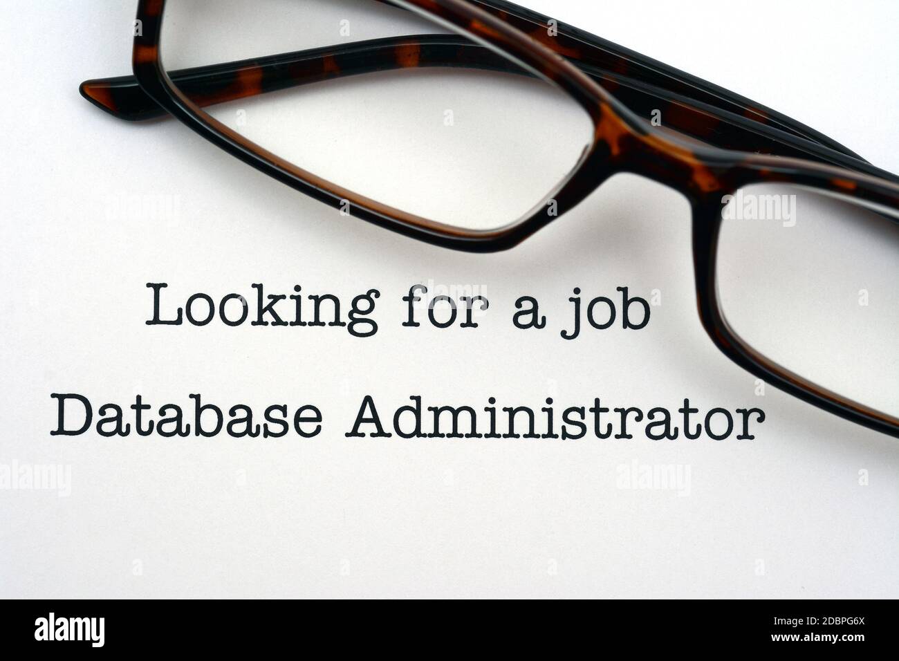 Database administrator hi-res stock photography and images - Alamy