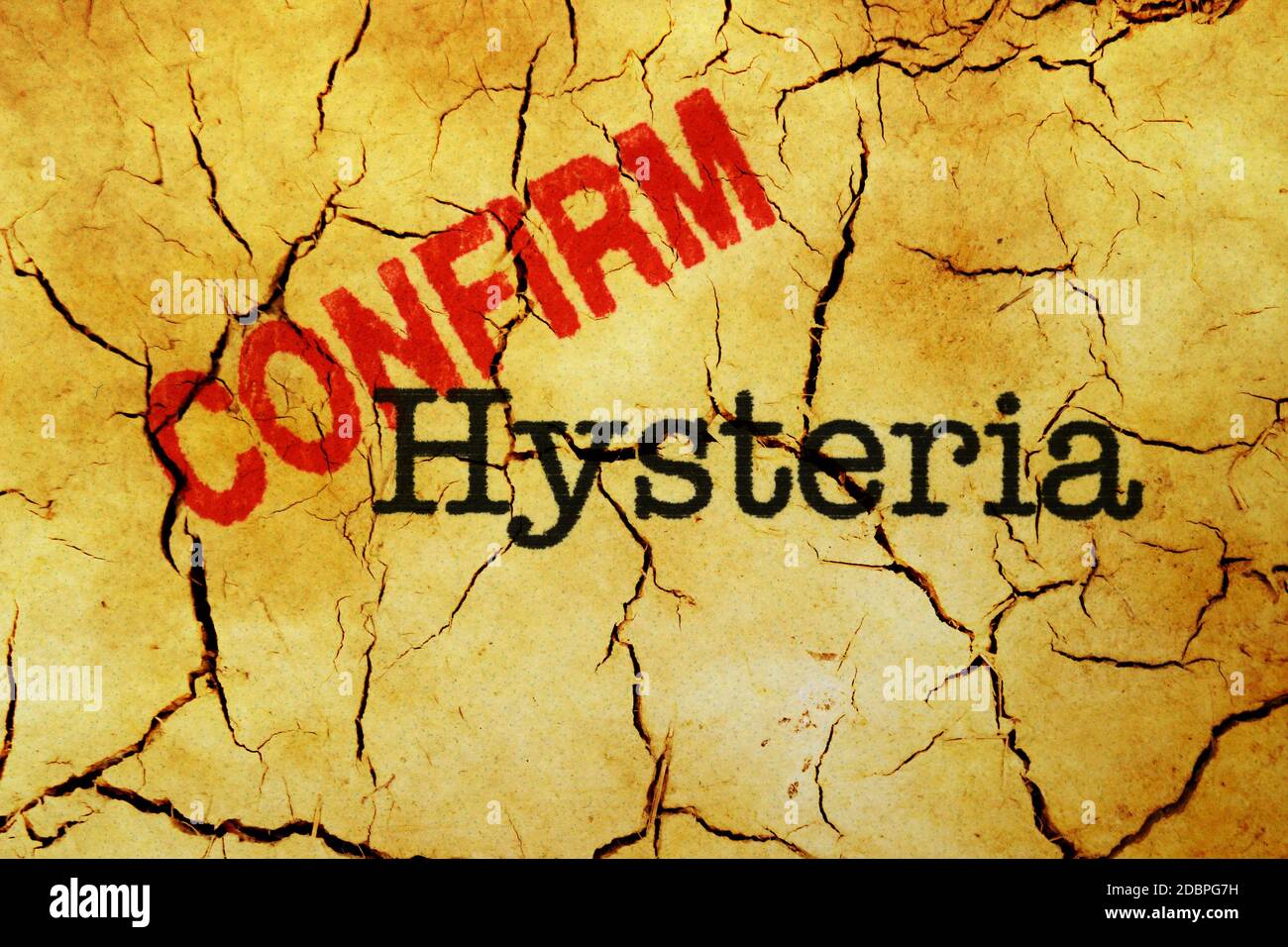 Hysteria symbol hi-res stock photography and images - Alamy
