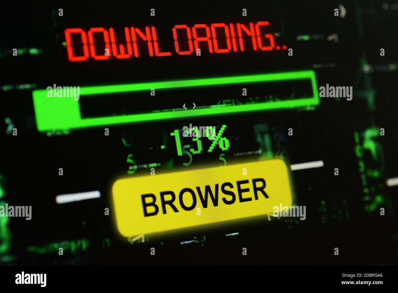 Downloading Bar Screen High Resolution Stock Photography and Images - Alamy