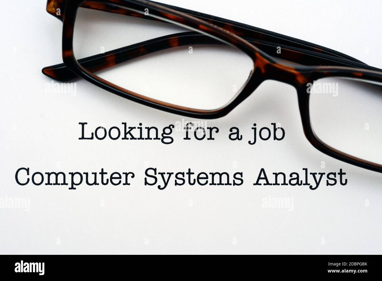 Computer system analyst hi-res stock photography and images - Alamy