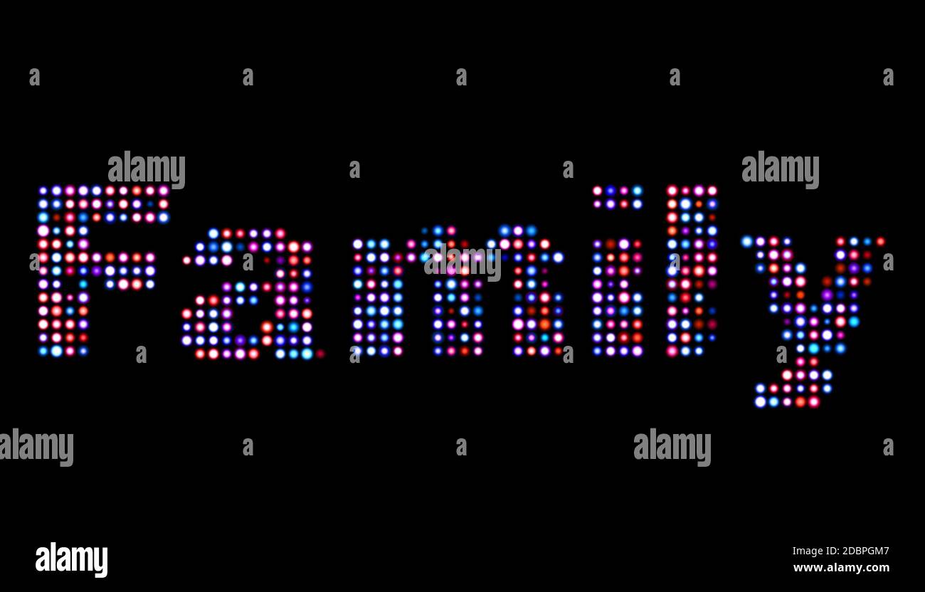 Family design assets hi-res stock photography and images - Alamy