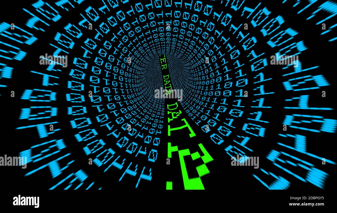 Data center tunnel Stock Photo - Alamy