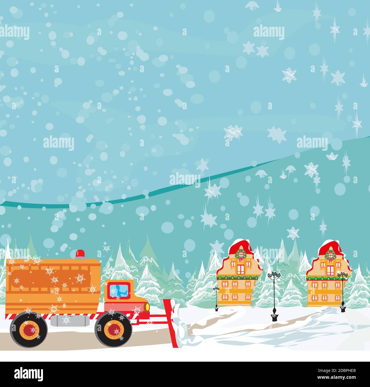 Car stuck snow sad man winter hi-res stock photography and images - Alamy