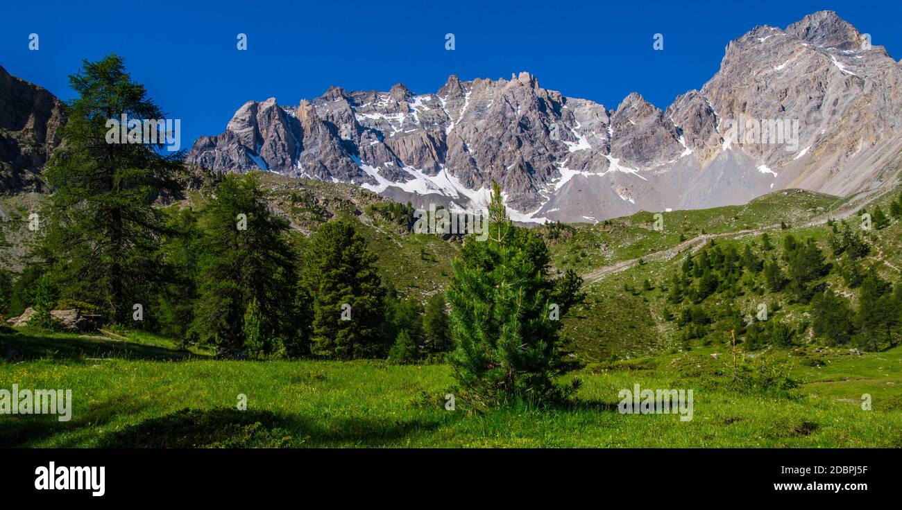 queyras regional park Stock Photo - Alamy