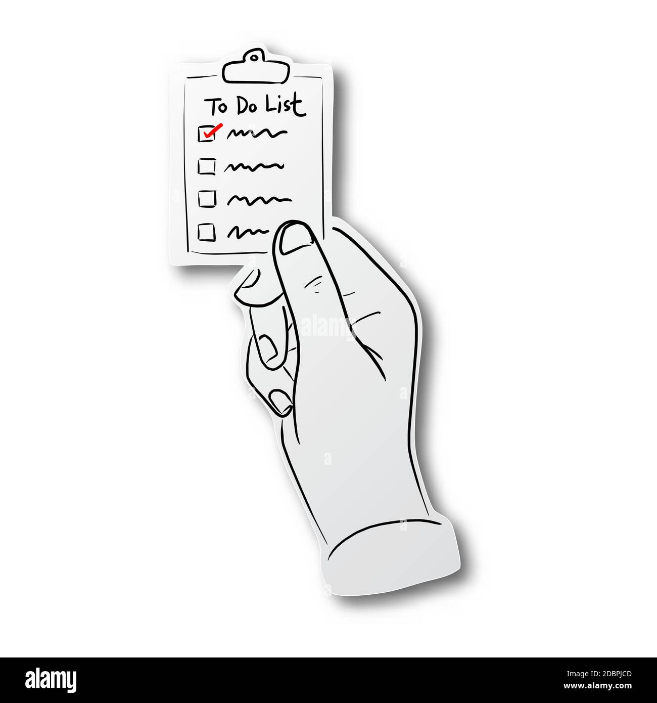 Vector illustration black line hand drawn of businessman hands holding ...