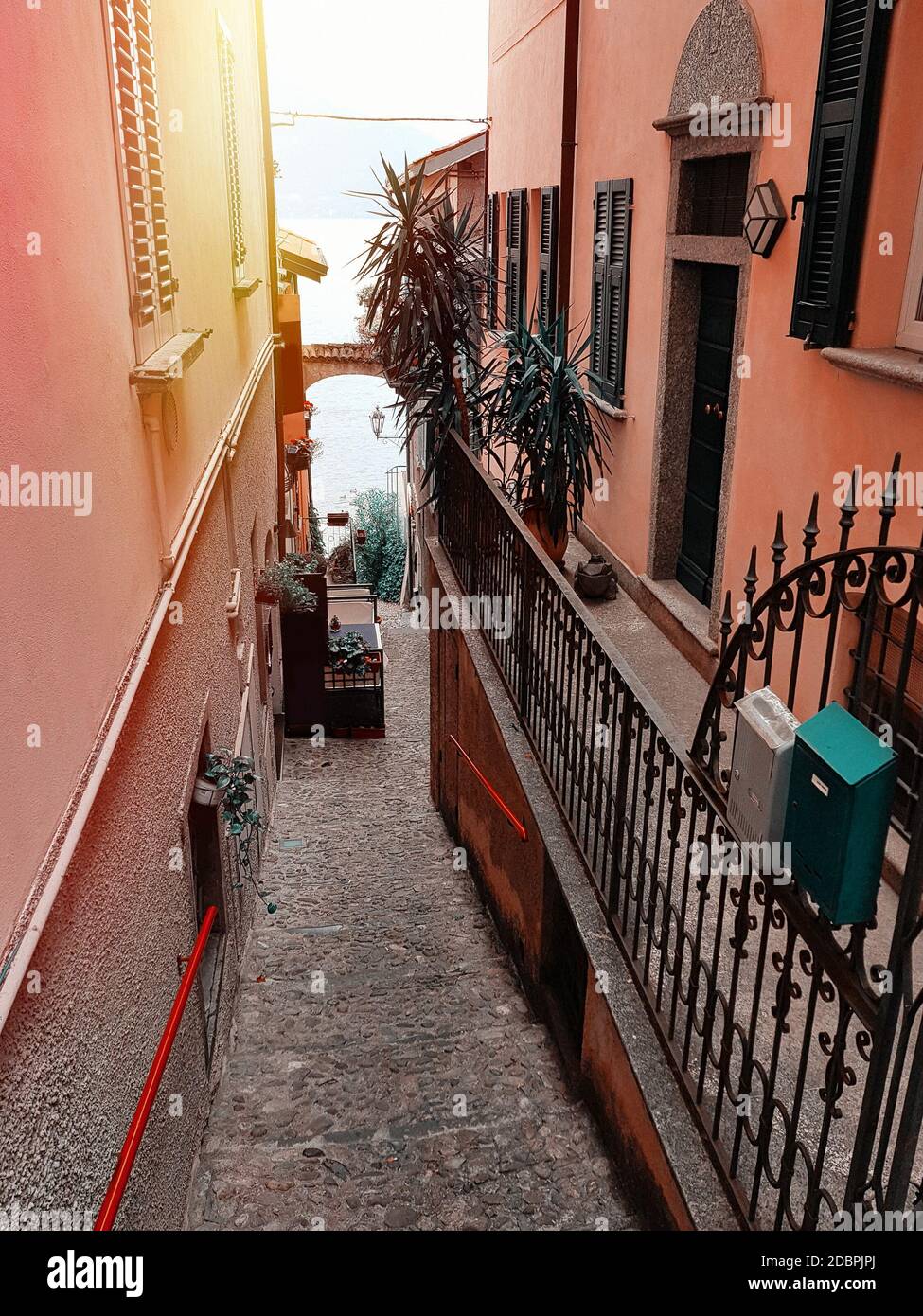Streets of the old Italy Stock Photo - Alamy