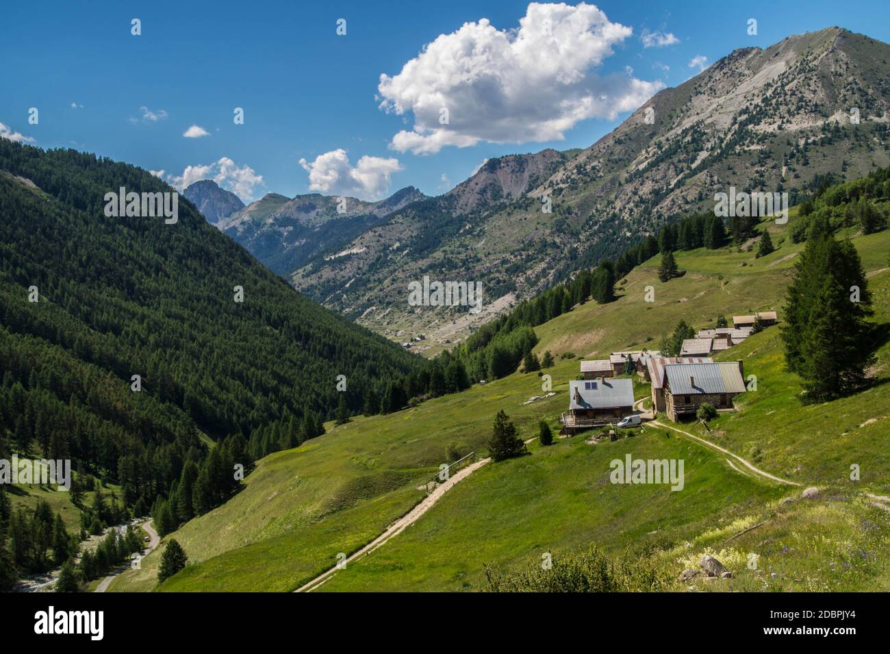 queyras regional park Stock Photo - Alamy