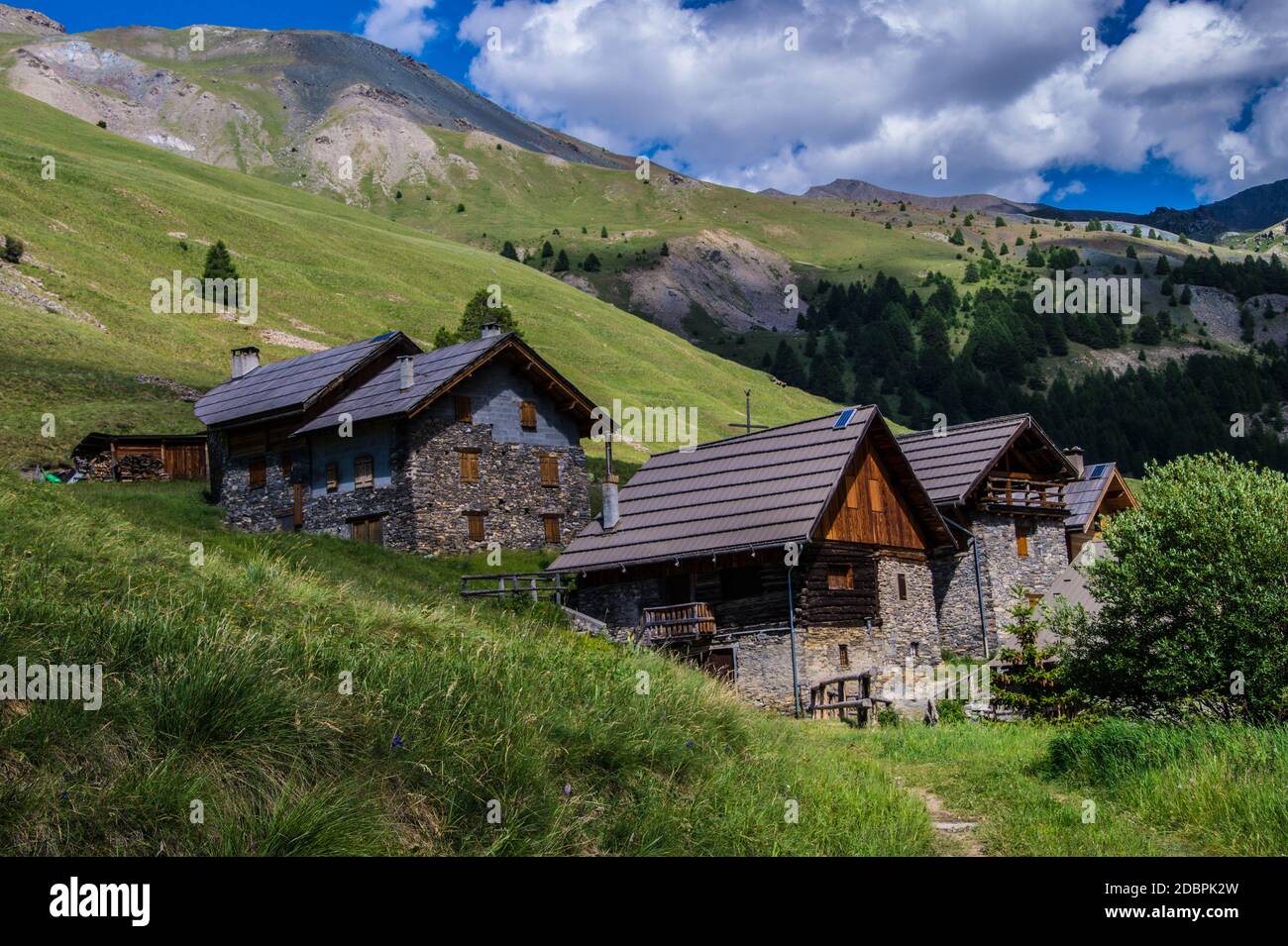 queyras regional park Stock Photo - Alamy