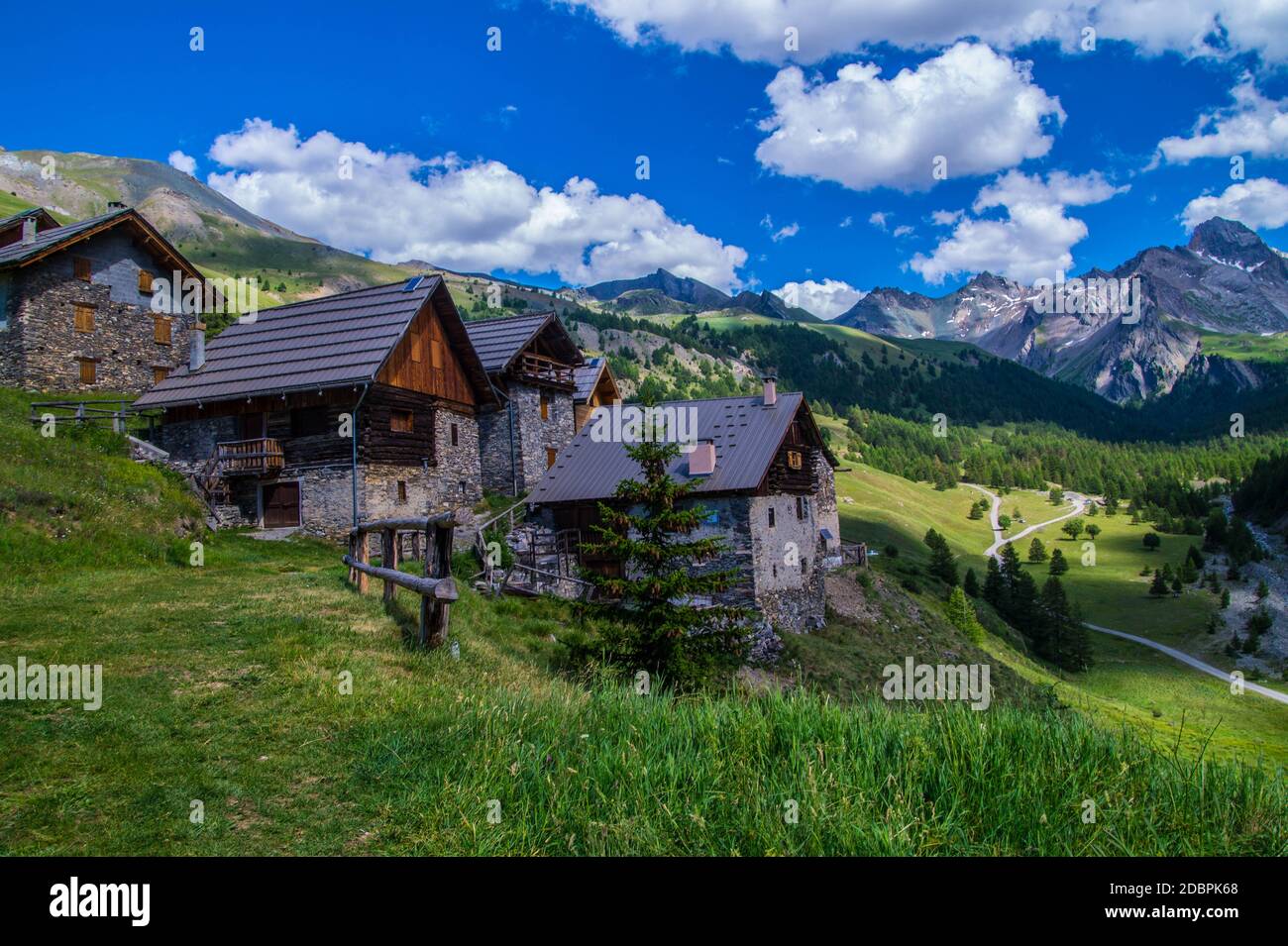 queyras regional park Stock Photo - Alamy