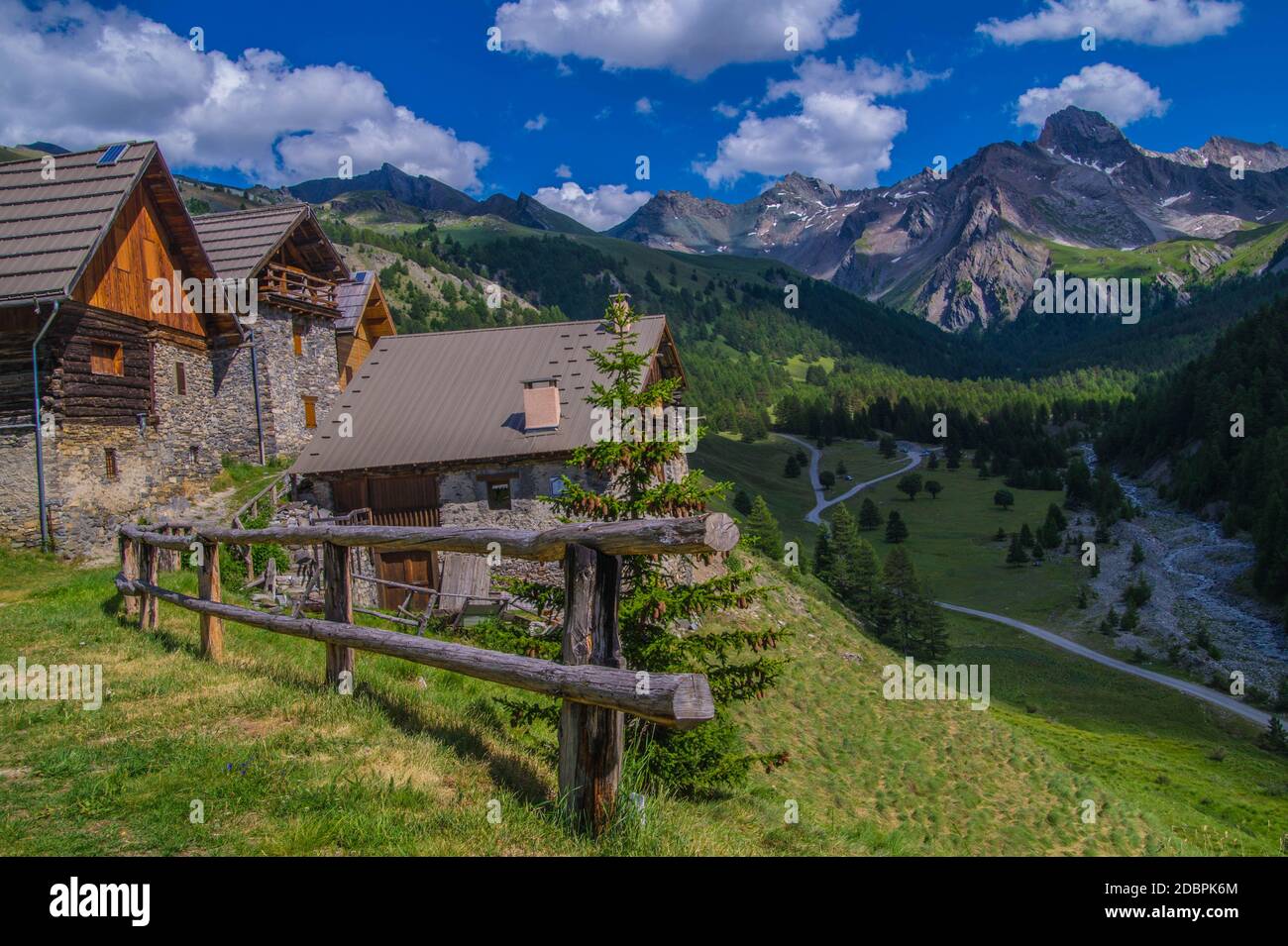 queyras regional park Stock Photo - Alamy