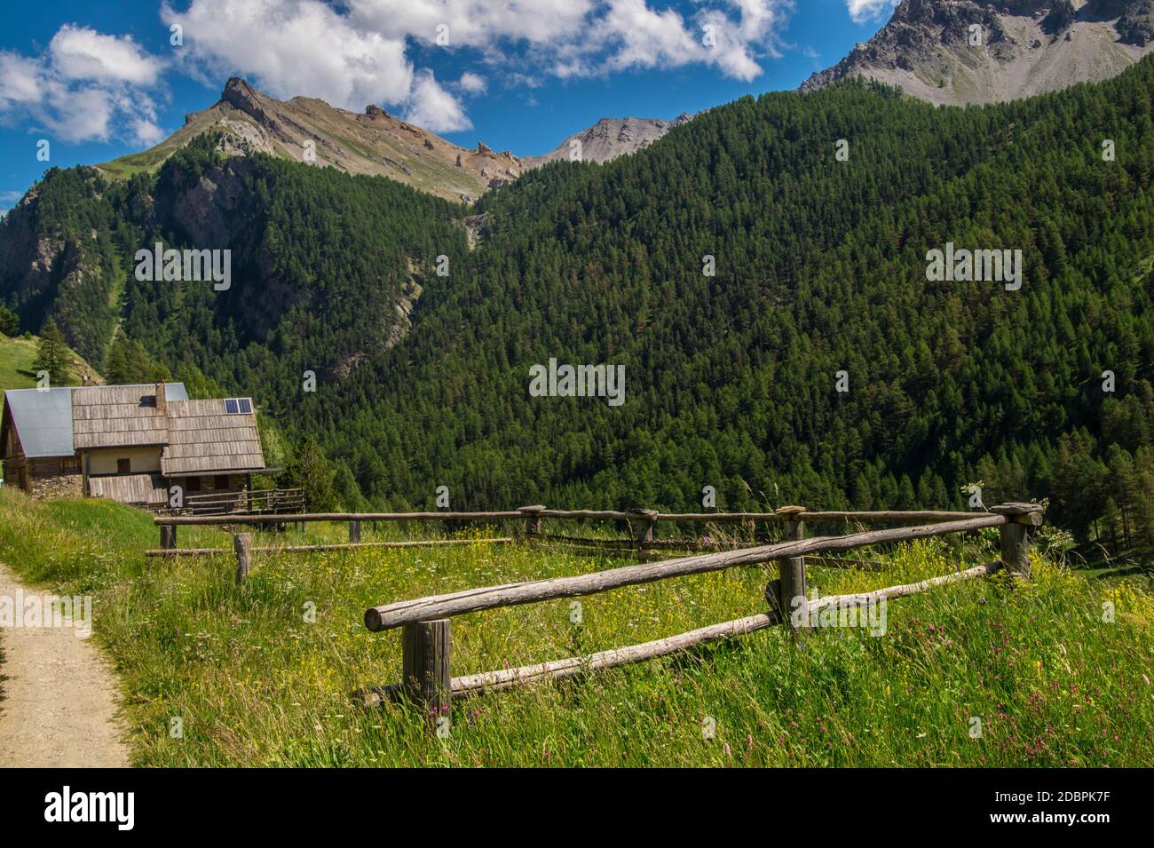 queyras regional park Stock Photo - Alamy