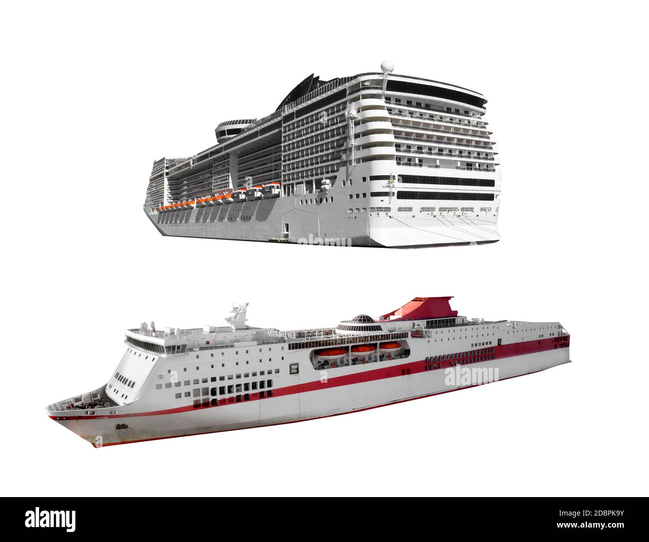Cruiser ship ships Cut Out Stock Images & Pictures - Alamy