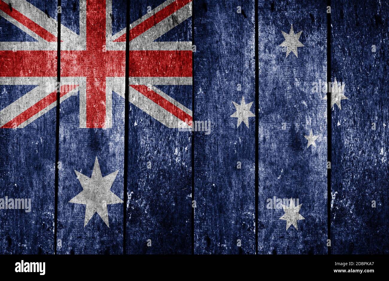 wooden background with the country flag Stock Photo - Alamy