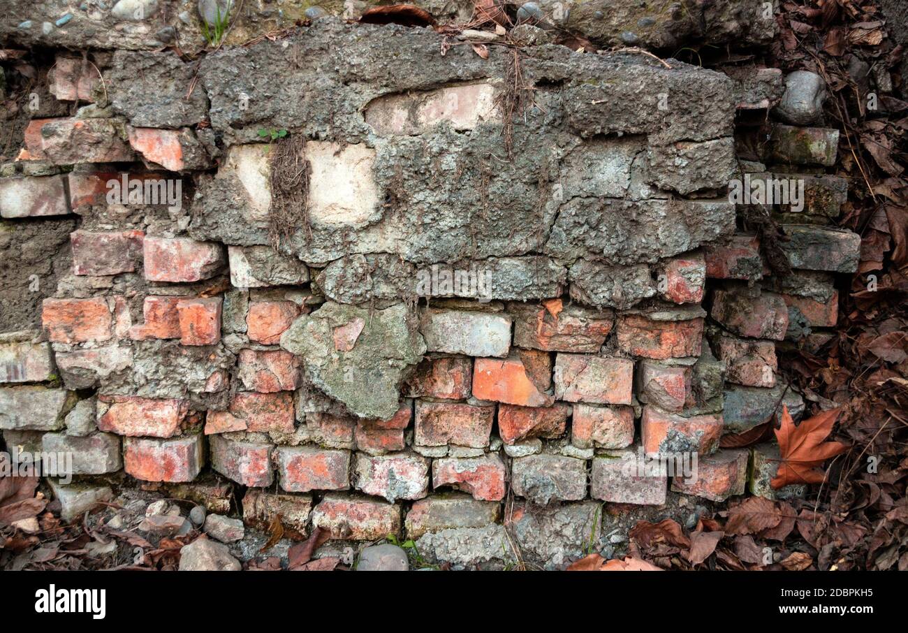Abstract textured brick background Stock Photo - Alamy