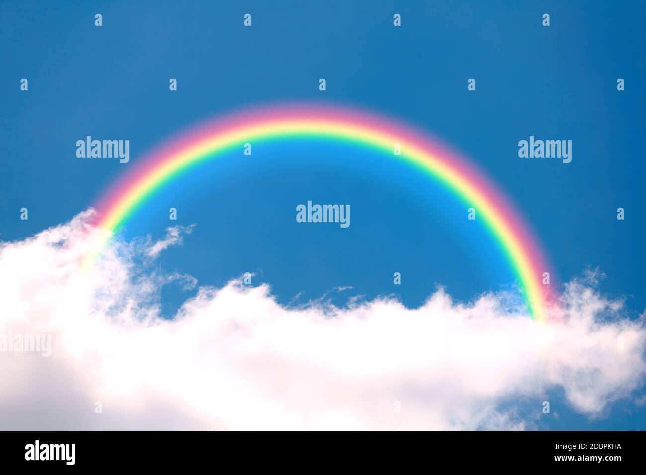 Sun rainbow cloud sky hi-res stock photography and images - Alamy