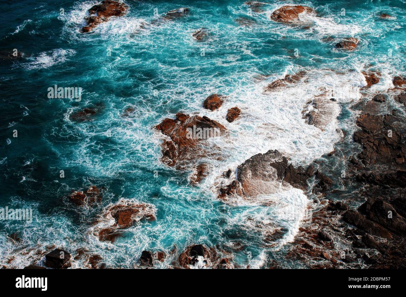 Beach waves wild storm australia hi-res stock photography and images ...