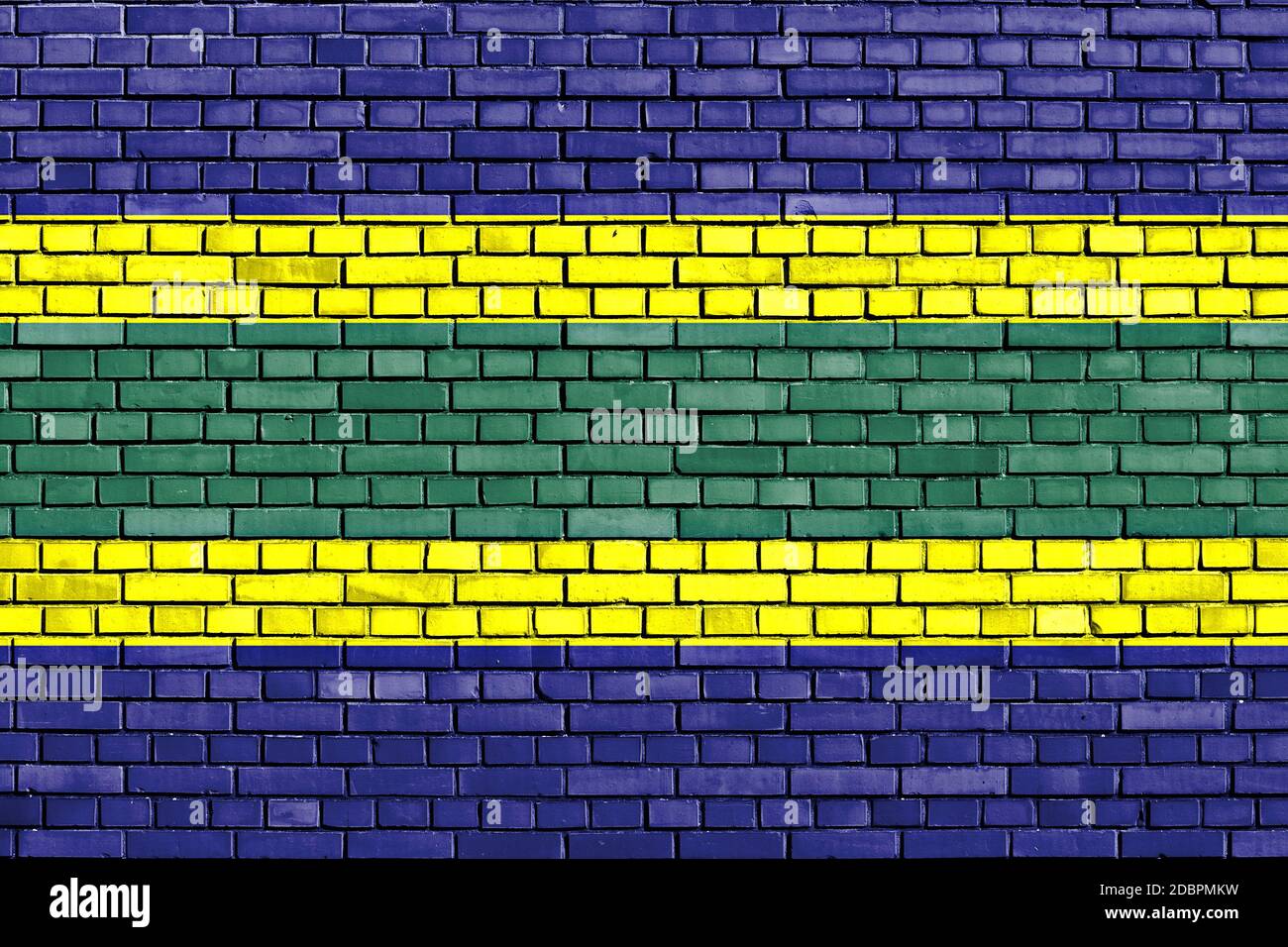 flag of Bar painted on brick wall Stock Photo - Alamy